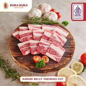 Jual Beef US Wagyu Karubi Belly Yakiniku Cut - Pack @250gr Premium ...
