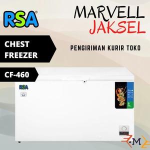 Jual CHEST FREEZER RSA CF-460 KULKAS BOX RSA KAPASITAS 450 LITER CF 460 ...