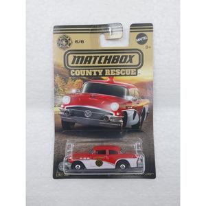 Jual Matchbox MBX County Rescue 1956 Buick Century Merah Police Diecast ...