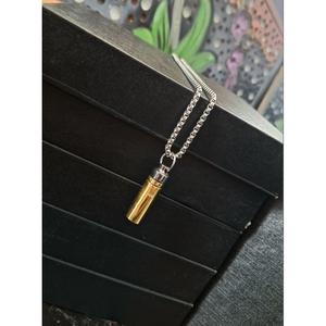 Jual (KL55) KALUNG TITANIUM PRIA MODEL ROLLO LIONTIN BAJA TABUNG GOLD ...