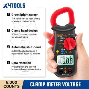 Jual TANG AMPERE TRUE RMS DIGITAL MULTI METER TESTER MINI - Kota ...