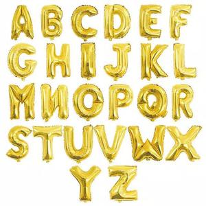 Promo Balon foil huruf angka warna gold 40 ukuran cm - Angka 8 - Kab ...