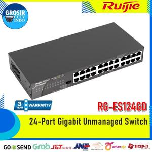 Jual RUIJIE 24-PORT GIGABIT UNMANAGED SWITCH TRINITY - Jakarta Selatan ...