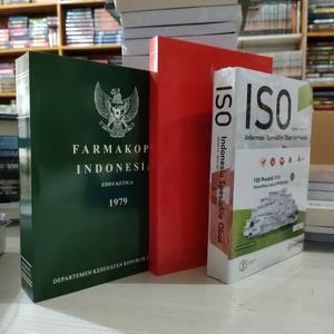Jual PAKET BUKU FARMASI - ISO - FARMAKOPE - FORMULARIUM NASIONAL ...