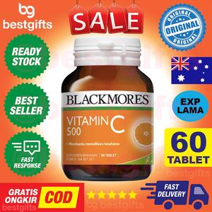 Jual Blackmores Vitamin C 500 Mg Vit C 500Mg Antioksidan Kekebalan Daya ...