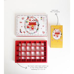 Jual Box Nastar Imlek Kardus Kemasan Hampers Packaging Chinese New Year ...