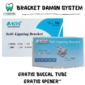 Jual Behel Damon Bracket Damon System Self Ligating Bracket Orthodontic ...