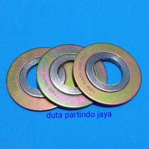 Jual spiral wound gasket swg besi ansi 300 8 inch / dn 200 carbon steel ...