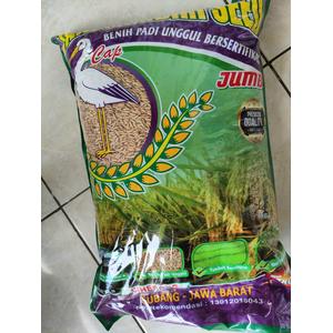 Jual Benih Padi Unggul Bersertifikat Label Ungu Ciherang SS 5 kg Bango ...