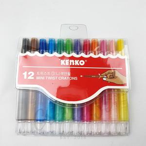 Jual Produk Kenko Mini Twist Crayons 12 Warna Oil Pastel Kecil Putar ...