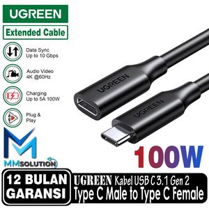 Jual Kabel Extension UGREEN Type C Male To Type C Female Cable - 40574 ...