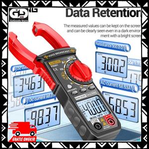 Jual Tang Clamp Meter Digital Multimeter Voltage Tester Voice Indicator ...