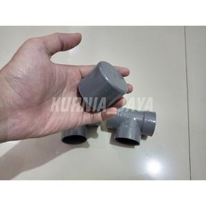 Jual SAMBUNGAN PIPA PVC UKURAN 1 1/4 INCH ( TEE, KNEE, SOCKET dan DOP ) - Kota Yogyakarta ...
