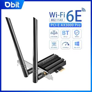 Jual WiFi 6e AX3000 Wi-Fi Adapter Tri Band 2.4G/5G/6G Desktop PCIE Wir - Jakarta Barat - RIKO ...