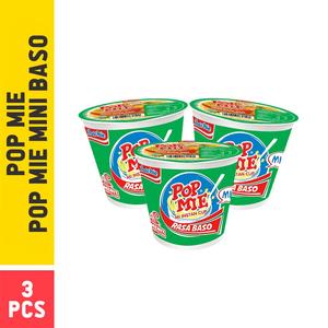 Promo Pop Mie Mini Kuah Rasa Baso - 3pcs - - Pop Mie Official Store ...