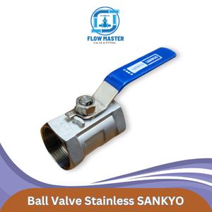 Jual 1/2" Kran Air Ball Valve Stainless SANKYO LT - Jakarta Barat - Flow Master | Tokopedia