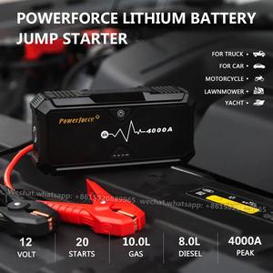 Jual POWERFORCE Jump Starter Power Bank 4000A Car Starting Device Wire ...