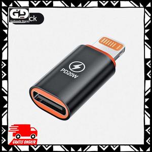 Jual OTG USB Type C to Lightning Adapter Converter Fast Charge PD 20W ...