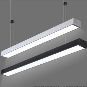 Jual KAP LINEAR LAMPU GANTUNG KANTOR TL T8 LED BALOK 120CM 2X18W 120 CM ...