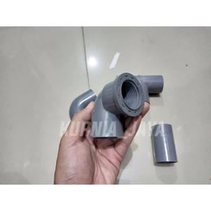Jual SAMBUNGAN PIPA PVC UKURAN 1 INCH ( TEE, KNEE, KNEE DRAT DALAM, SOCKET - Kota Yogyakarta ...