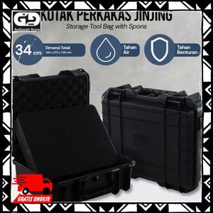 Jual Kotak Perkakas Jinjing Storage Tool Bag with Spons Busa Telur ...