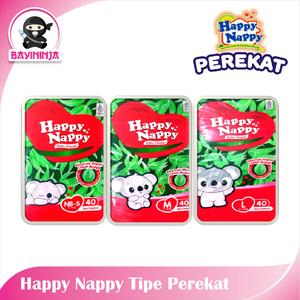 Jual Happy Nappy Popok Tipe Perekat Big Pack - NBS40 - Kab. Tangerang ...