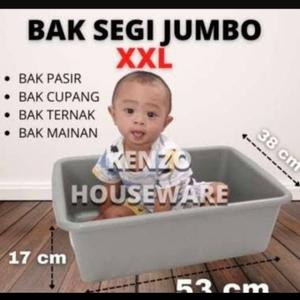 Jual D 6E STORAGE BOX BASKOM BAK AIR SEGI ABU TAIWAN KOTAK BARANG ...