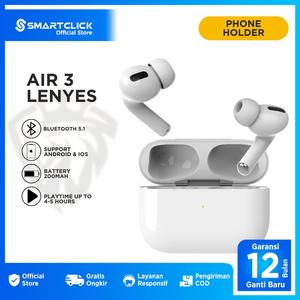 Promo Lenyes AIR 3 TWS Bluetooth 5.1 Hifi Smart Touch Stereo Earbuds ...