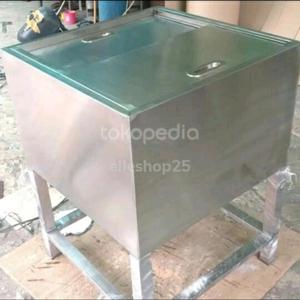 Jual Ice Bin ukuran 60x60x80 cm / Tempat Es Batu / Ice Box (Dengan kak ...