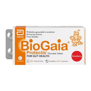 Jual New Biogaia Protectis 30 Probiotic Chewable Tablets Strawberry ...