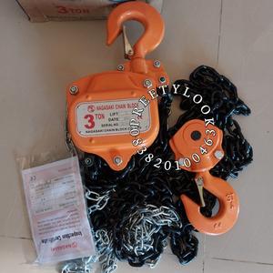 Jual Chain Block Takel 3 Ton 3 Meter Nagasaki Alat Angkut Kerekan Manu ...