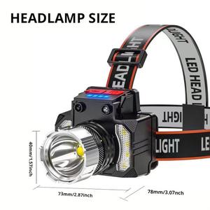 Jual Senter Kepala Induksi XPE LED Sensor Headlamp Cas USB Outdoor Anti Air - Jakarta Timur ...