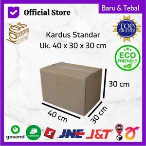 Jual Kardus Box Karton Kotak Dus Packing Sembako Polos 40X30X30 Tebal 3 ...