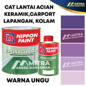 Jual CAT LANTAI EPOXY GUARD 1 KG / UNGU LILAC CAT LANTAI ACIAN KERAMIK ...