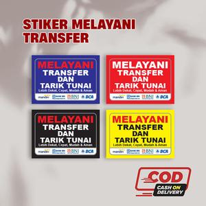 Jual STIKER MELAYANI TRANSFER & TARIK TUNAI - Jakarta Selatan - royal ...