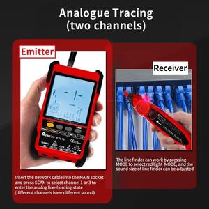 Jual Tooltop Network Cable Tester Multimeter Lan Cable Tracking Poe ...
