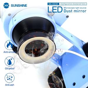 Jual SS-033C LED Microscope Light Source Ring Light Source Adjustable ...