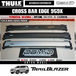 Jual cross bar edge 959x wing bar thule + kit chevrolet trailblazer ...