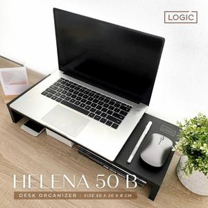 Jual PTR Logic Helena 50B Monitor Stand Desk Organizer Meja Rak ...