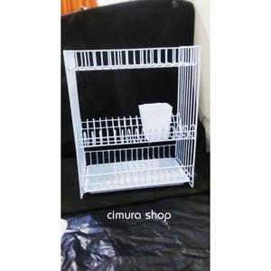 Jual Rak piring modelline /rak piring modelline ada tatakan dan tempat ...