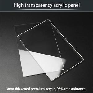 Jual Clear Acrylic Cake Stand Display Board Round With Lid Fillable ...