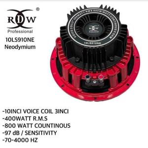 Jual SPEAKER RDW 10LS910NE ORIGINAL 10 INCH NEODYNIUM - Kota Malang ...