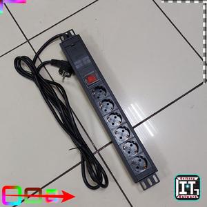 Jual PDU 6 Port / colokan listrik 6 lubang Premium Quality - Jakarta ...