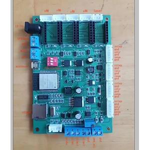 Jual 4 axis cnc controller breakout board cnc laser engraving milling ...