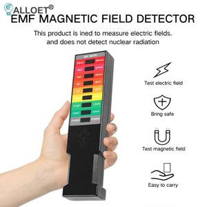 Jual Electromagnetic Field Detector 8 LED Portable EMF Magnetic Field ...