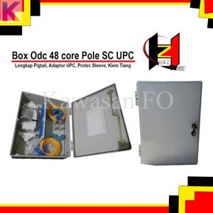 Jual BOX Odc 48 Core Pole SC UPC Lengkap Pigtail,Adaptor Upc,Protec ...