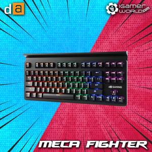 Jual New Da Meca Fighter Mechanical Gaming Keyboard Best Quality - Red ...
