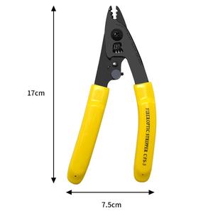 Jual 5Pcs/Lot Cfs-3 Clamp Fiber Stripping Pliers Tri-Hole Miller Fiber ...