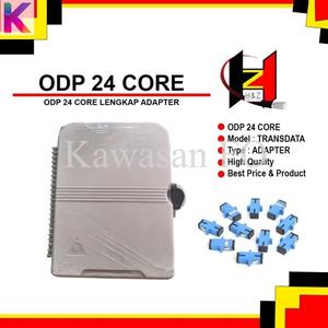 Jual Odp 24 Core Lengkap Adapter SC UPC /Odp 24core model transdata ...