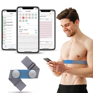 Jual Bluetooth Wearable EKG Monitor ECG Machine Heart Monitoring Device ...